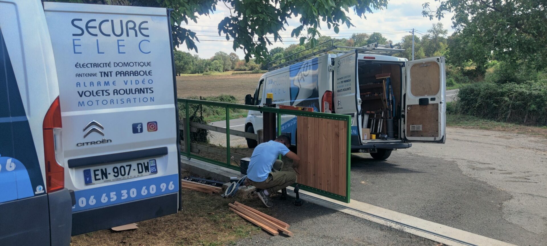 SECURE ELEC ATLANTIQUE – Nos réalisations en aérogommage, alarme-vidéo ...